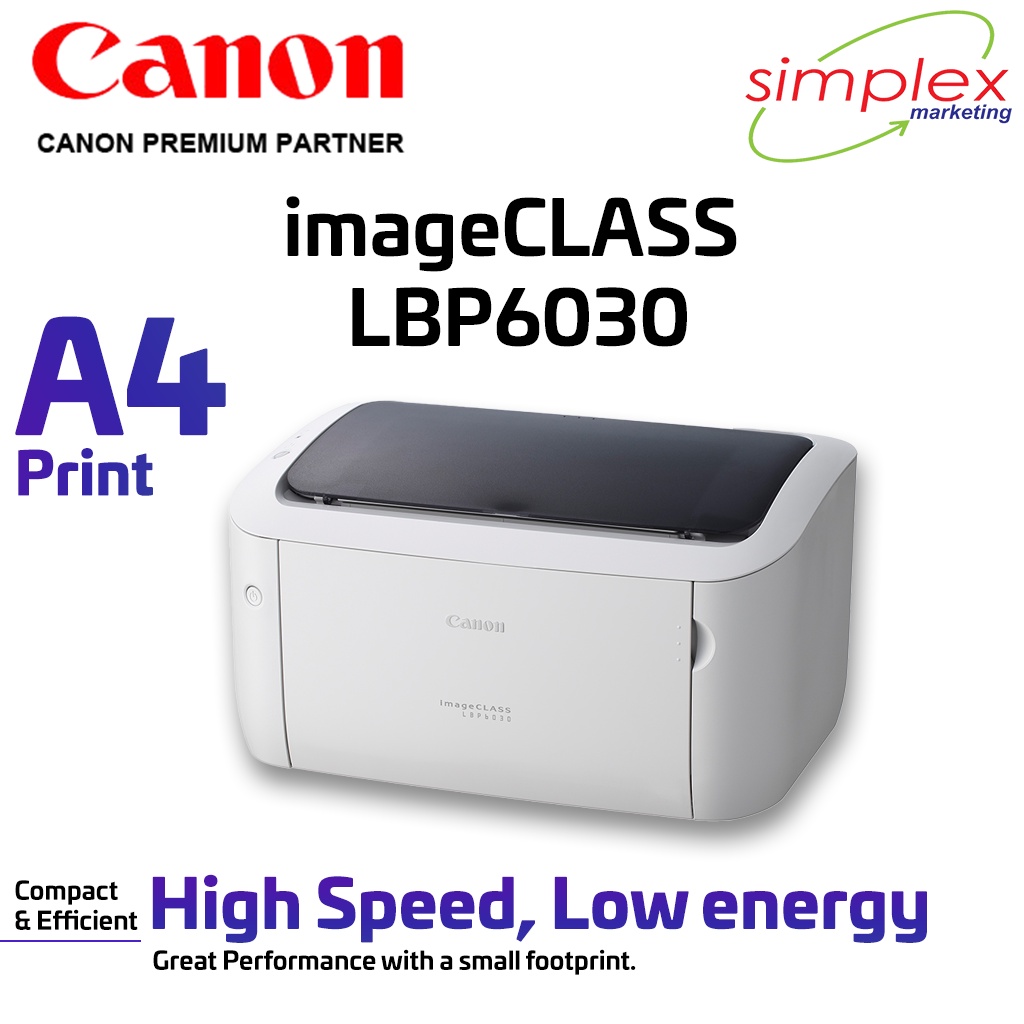Canon imageCLASS LBP6030 Monochrome Laser Beam Printer | Shopee Malaysia