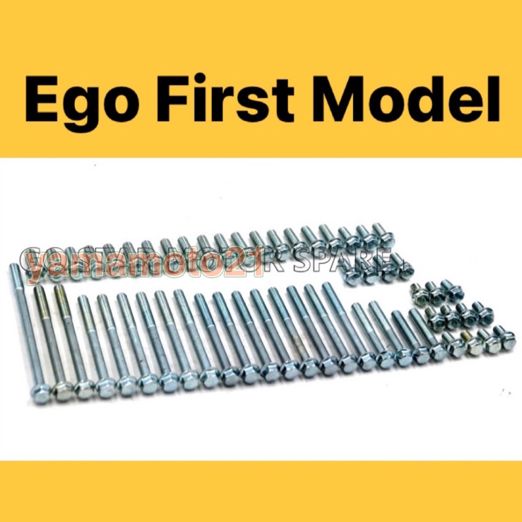 YAMAHA EGO EGO115 MIO MIO115 CRANKCASE FULL ENGINE COVER SCREW COMPLETE ...