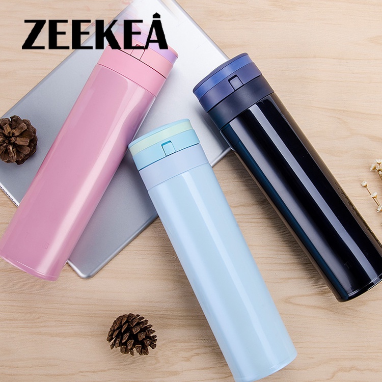 Zeekea 304 Stainless Steel Liner Vacuum Thermo Insulation Flask 420ml | Shopee Malaysia