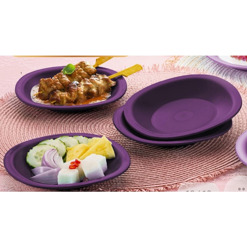 Ready Stock Tupperware Brands Purple Royale Serveware Set Raya 2021 ...