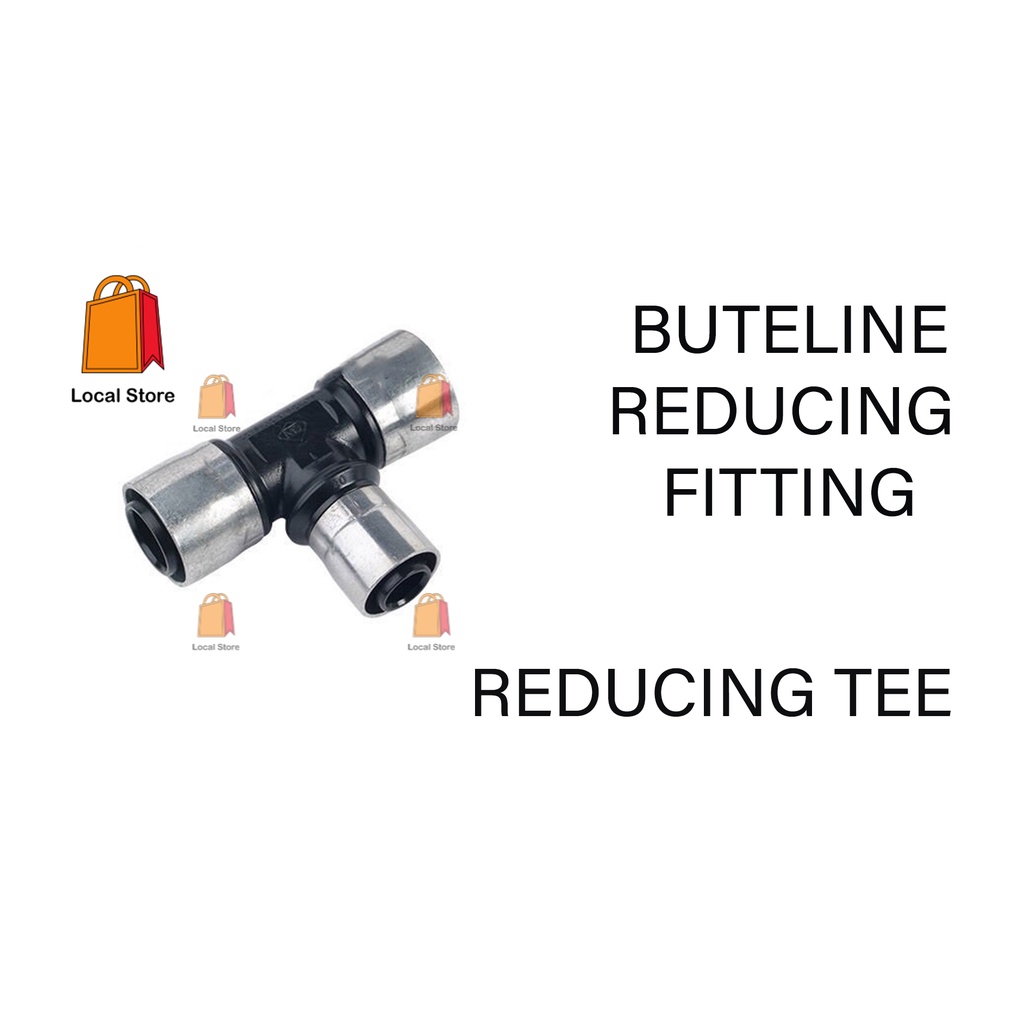 [ 1 UNIT ] BUTELINE REDUCING FITTING TEE Fitting Accessories (COLD ...