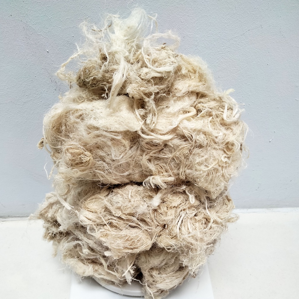 Pineapple Leaf Fiber Tangled Clump Shape Fiber Waste (250 gr) | Shopee ...