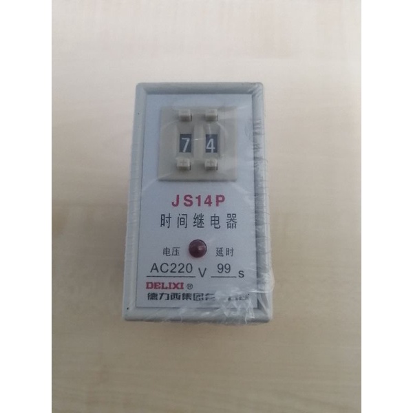 JS14P-99S,220VAC (Delixi Timer) | Shopee Malaysia