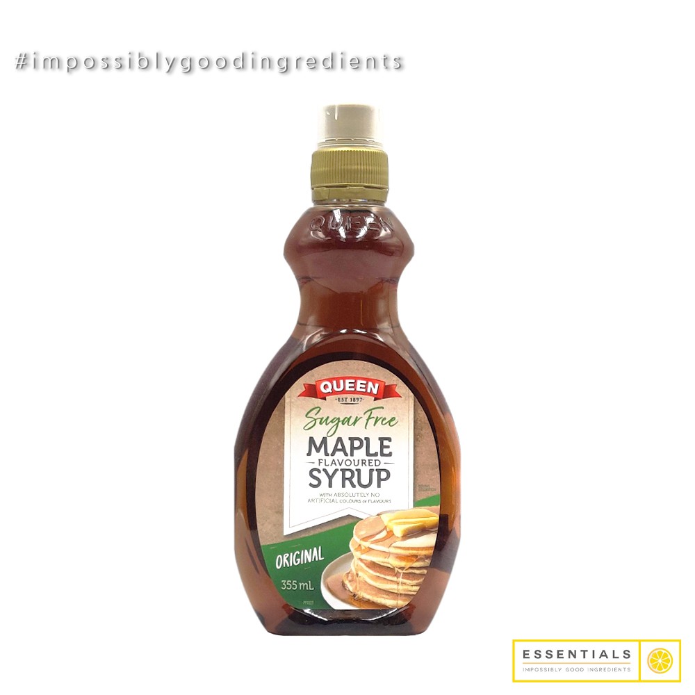 QUEEN Sugar Free Maple Flavoured Syrup (355ML) | Shopee Malaysia