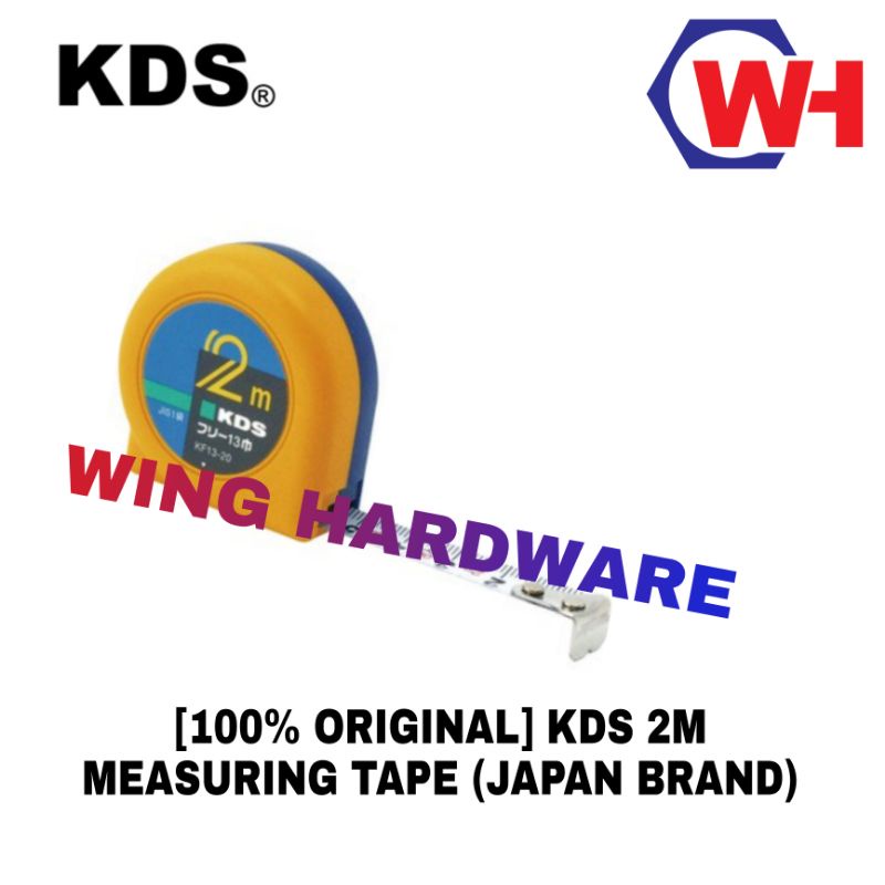 [100% ORIGINAL] KDS 2M MEASURING TAPE (JAPAN BRAND) | Shopee Malaysia