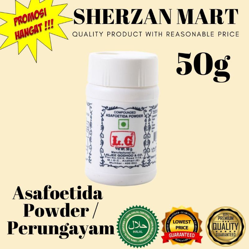 LG Perungayam / Asafoetida Powder 50g (Halal) | Shopee Malaysia
