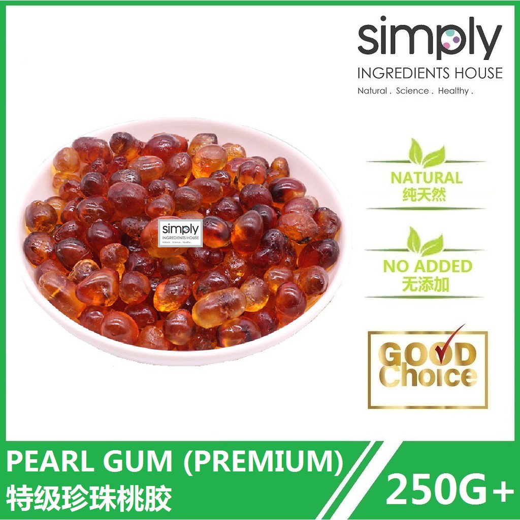 Pearl Peach Gum/ Pearl Peach Raisin (S/M/L) 珍珠桃胶 天然桃胶 小/中/大 | Shopee ...