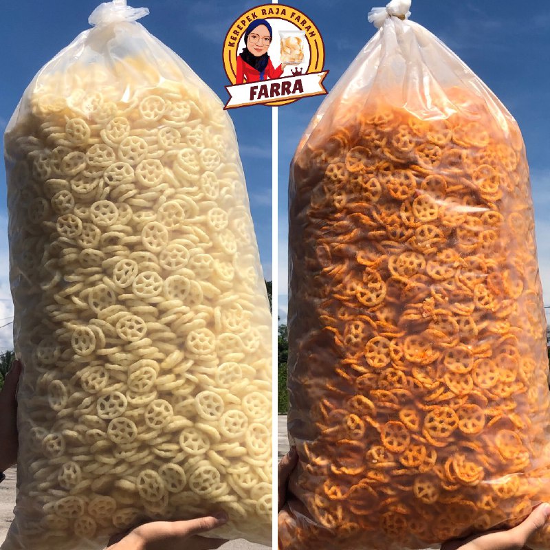 KEROPOK RODA ORIGINAL / KARI (3KG) ‼️LEBIH JIMAT HARGA BORONG‼️ 𝙆𝙚𝙧𝙚𝙥𝙚𝙠 ...