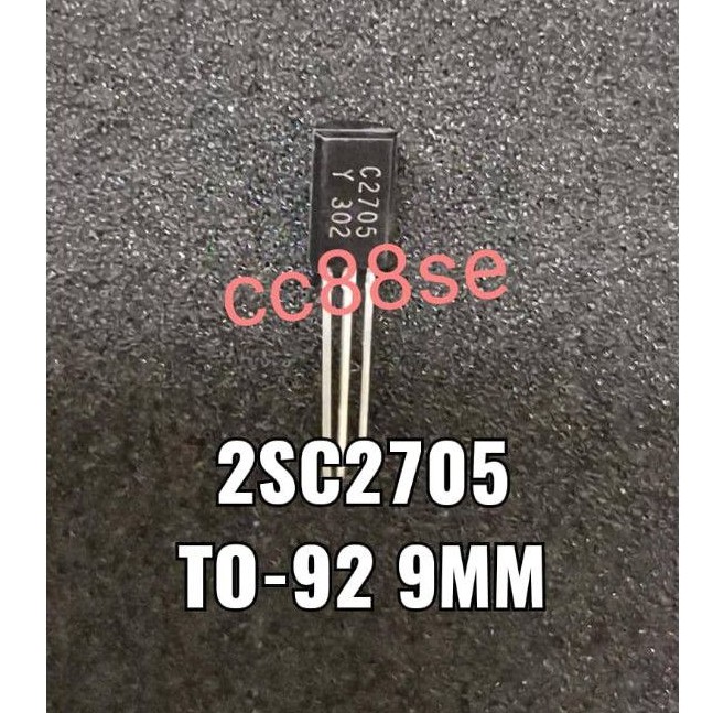 2SC2705 C2705 TO-92 9mm N-CHANNEL TRANSISTOR | Shopee Malaysia