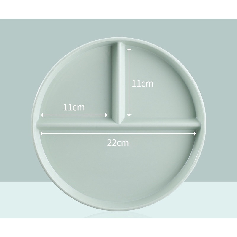 Pinggan Suku Suku Separuh Pinggan Diet Pinggan DSSS Portion Plate ...