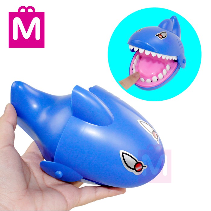 Mitoyos Baby Shark Bite Finger Funny Snapping Push Sound Soft Friendly ...