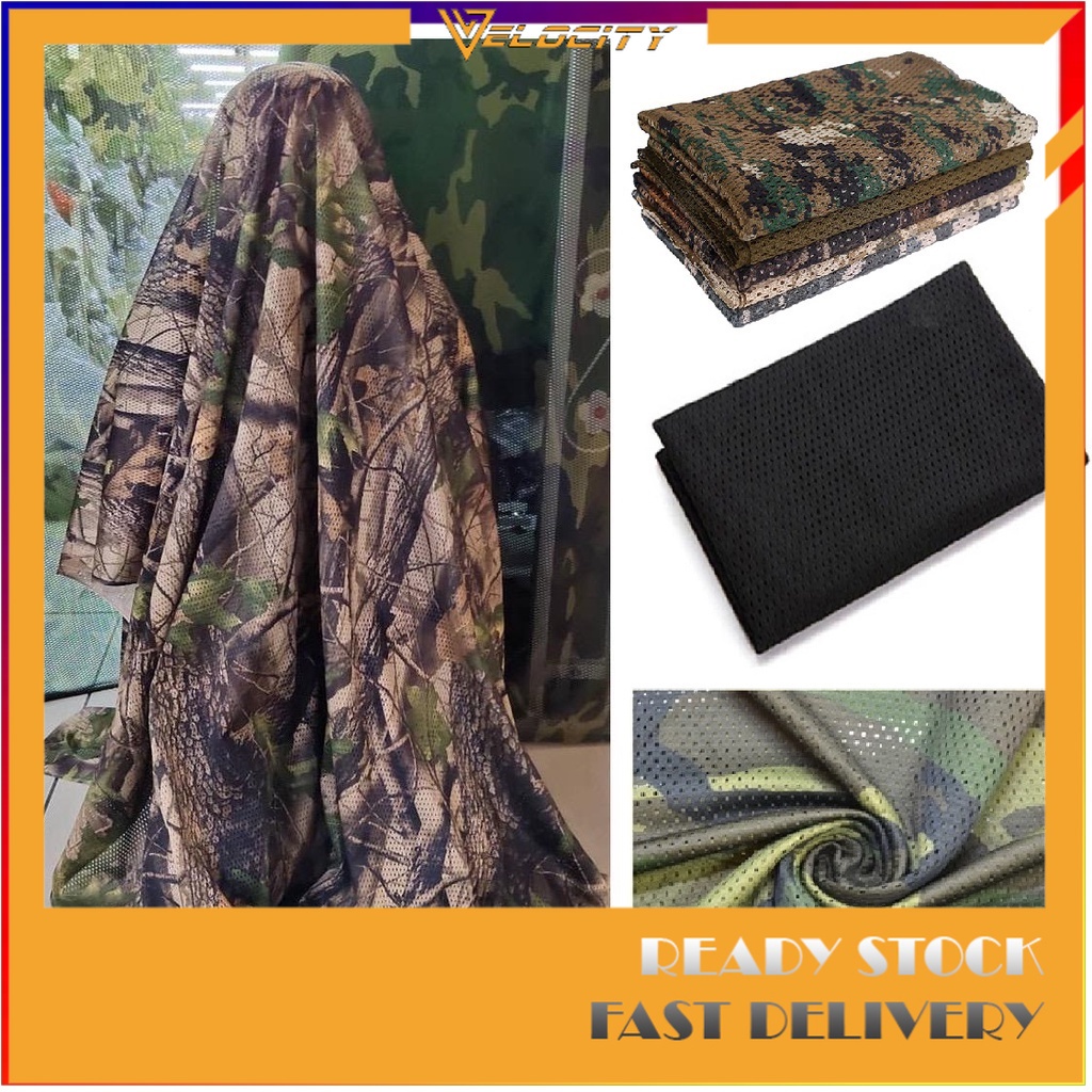 Kain Tactical Military Camouflage Mesh Mafla Army cloth loreng PGA Kain ...