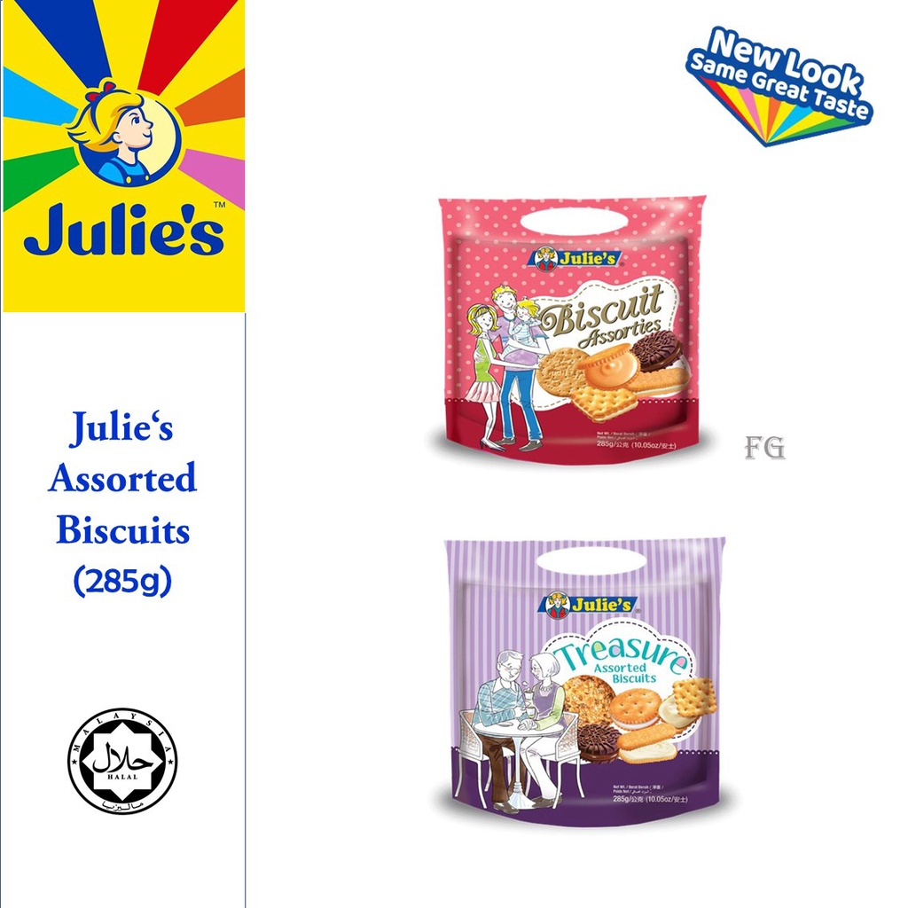 Julie's Assorted Biscuits 285g | Shopee Malaysia