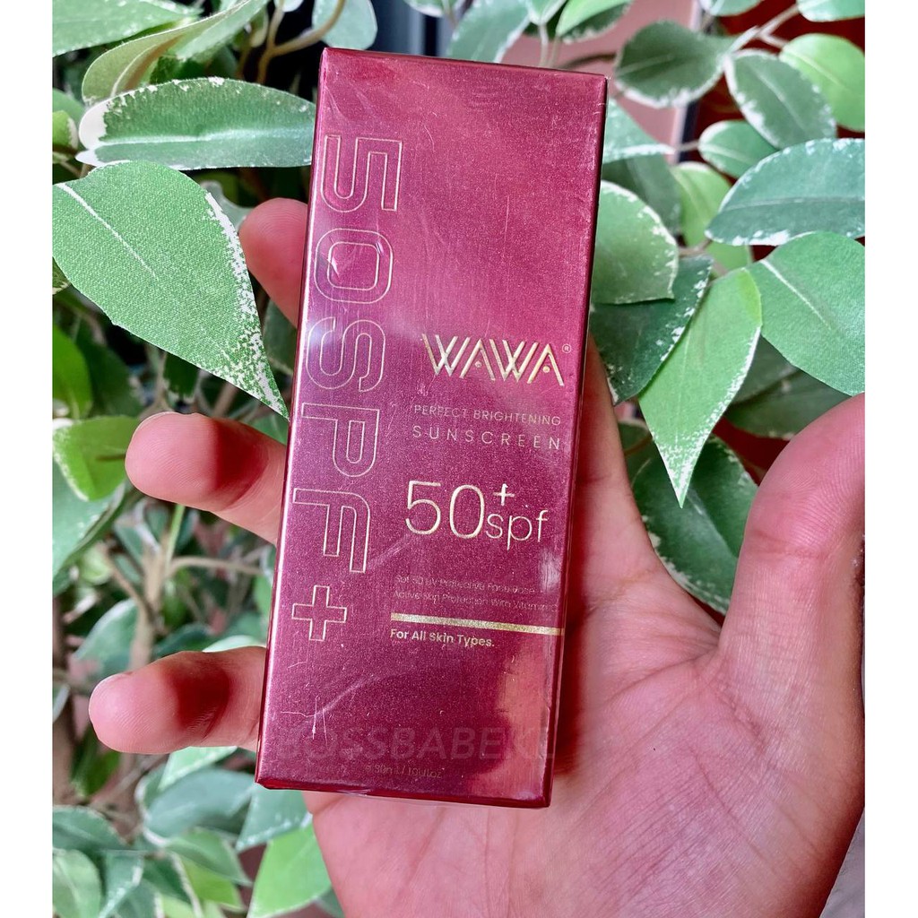 🔥 WAWA Face & Body Sunscreen SPF50 | Shopee Malaysia