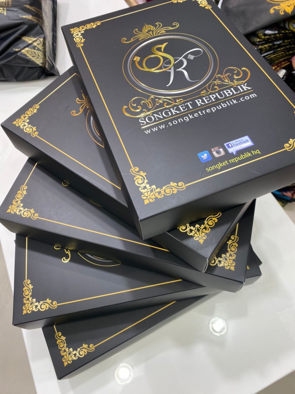 SONGKET TENUN BUNGA BINTANG BY SONGKET REPUBLIK | Shopee Malaysia