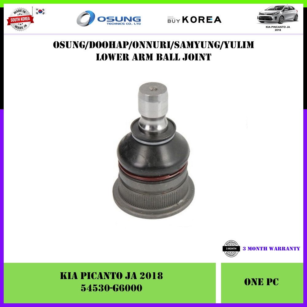 Kia Picanto JA 2018 Lower Arm Ball Joint (54530-G6000) | Shopee Malaysia