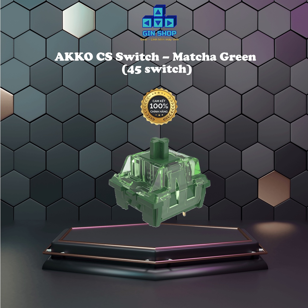 Akko CS switch - Matcha Green (45 Switches) | Shopee Malaysia