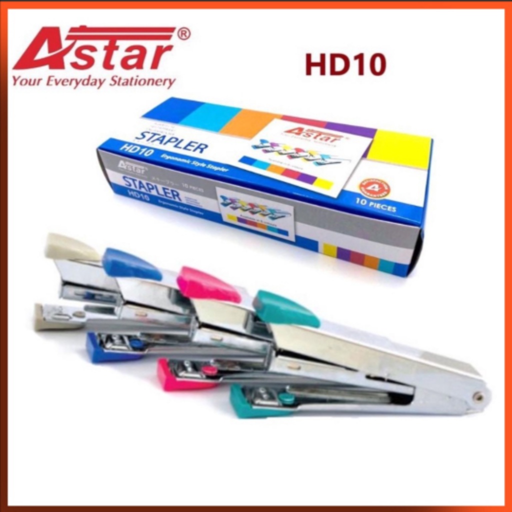 Astar No-10 Stapler 订书机 (Stationery School Office Ergonomic Style ...