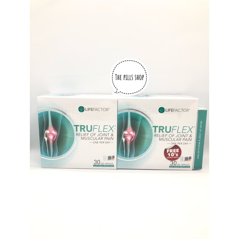 LIFEFACTOR TRUFLEX RELIEF OF JOINT & MUSCULAR PAIN-ONE PER DAY- 30'S ...