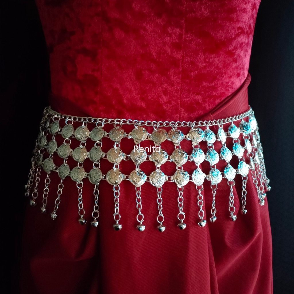 Thai Traditional Sarong Belt Jewelry Antique Dress | Shopee Malaysia