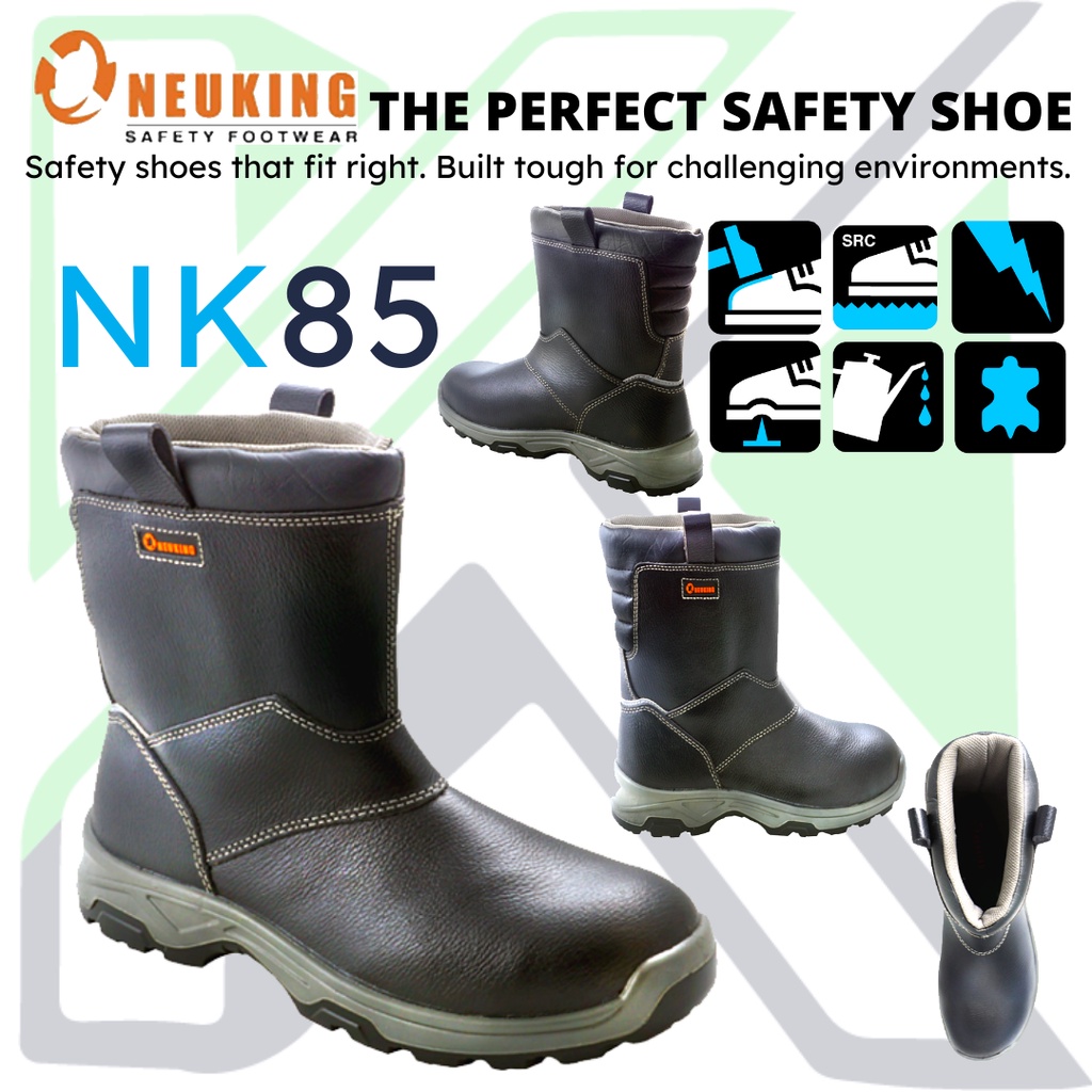 【NEUKING】SIRIM Safety Shoes NK85 🥾 Steel Toe Cap [Kasut Keselamatan 安全鞋 ...