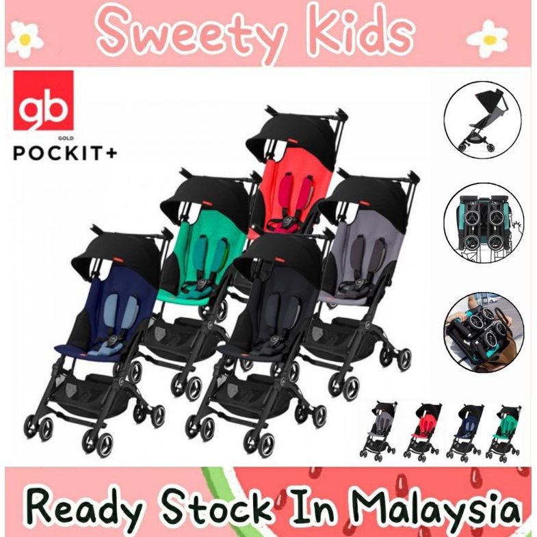 *READY STOCK*GB Pockit Plus Future Perfect{ORIGINAL}/Compact Stroller ...
