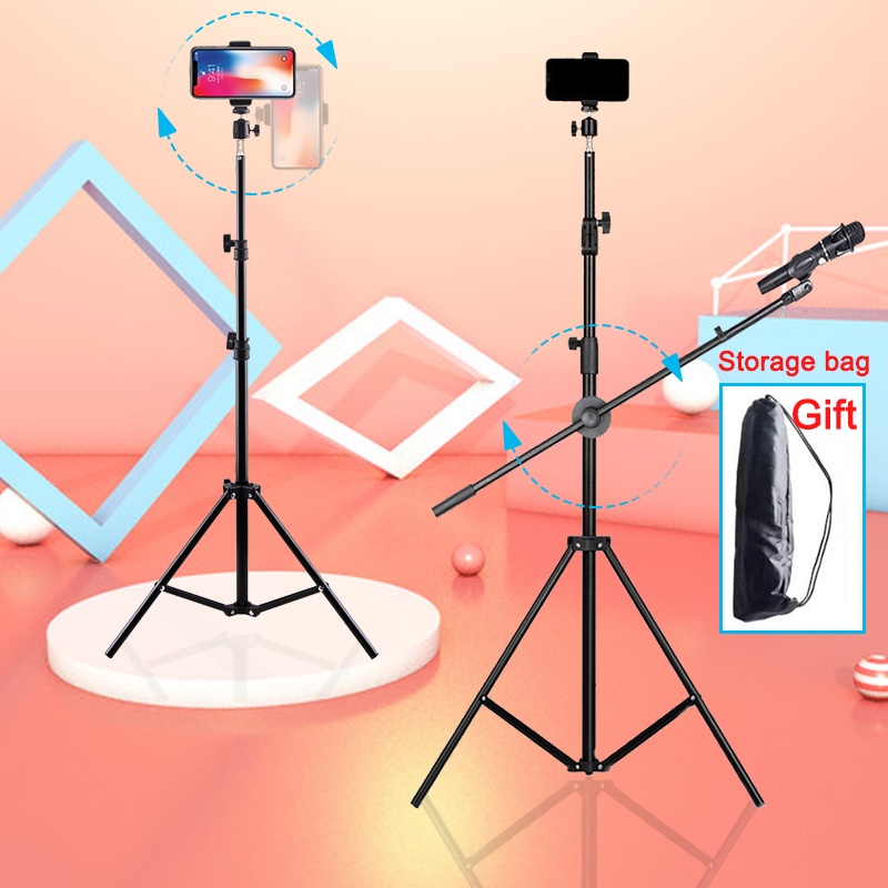 Professional Studio Foldable Aluminium Alloy Microphone Selfie Ring ...