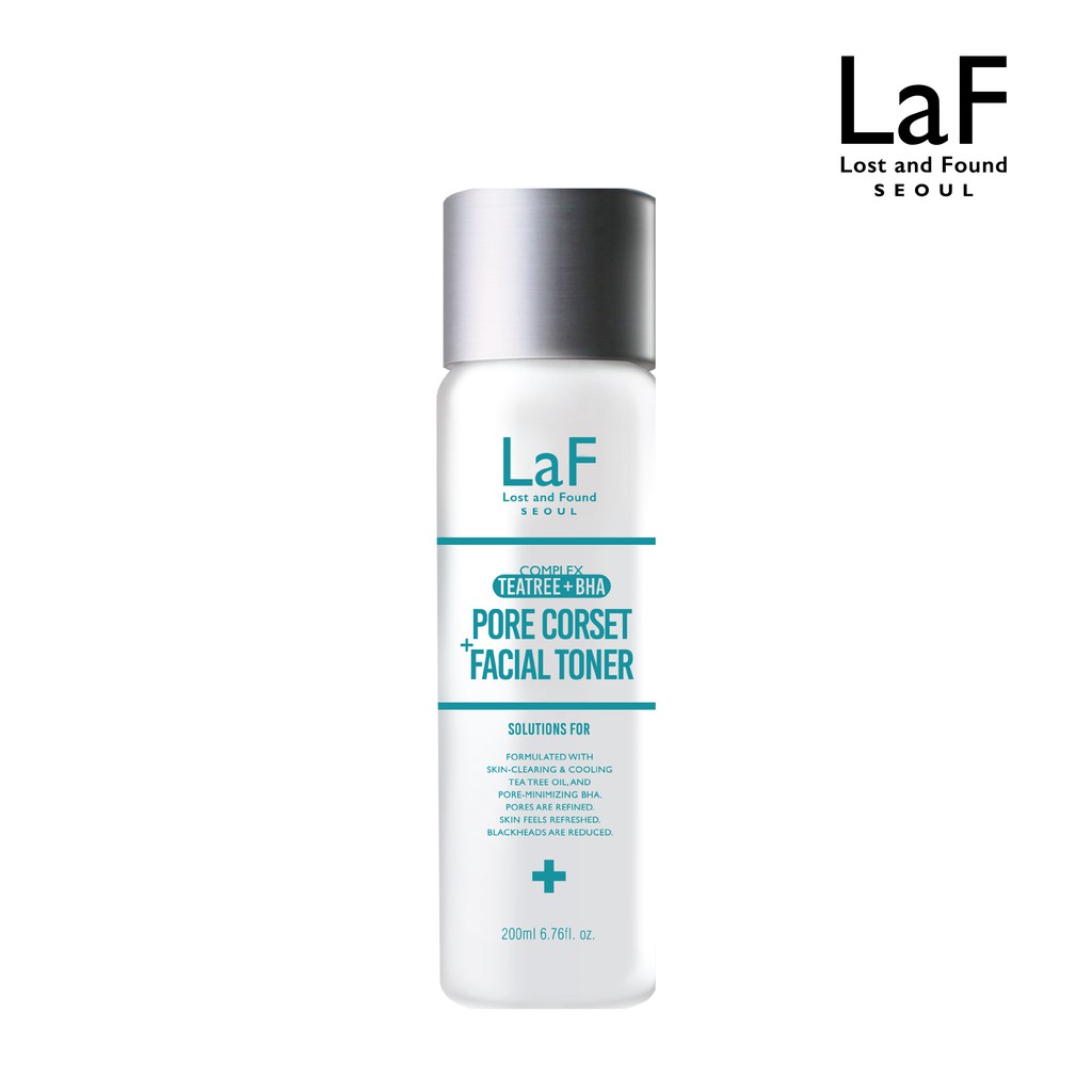 LaF Teatree + BHA Pore Corset Facial Toner 200ml | Shopee Malaysia