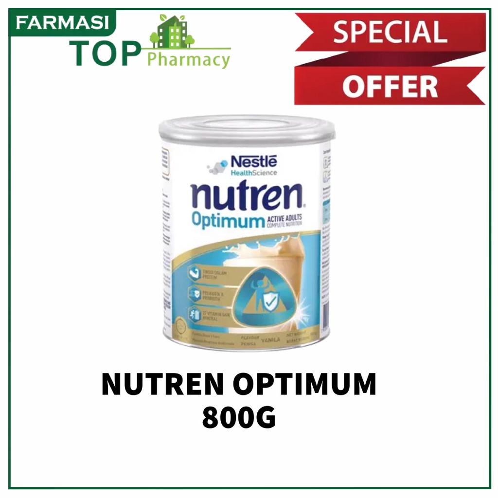 Nestle Nutren Optimum Complete Nutrition 800g X 2 | Shopee Malaysia