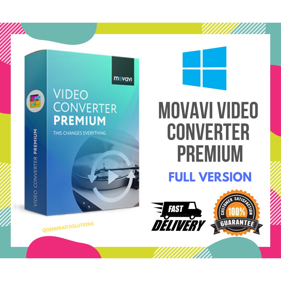 MOVAVI VIDEO CONVERTER 19 Premium🔥Lifetime | Full Ver. | Shopee Malaysia