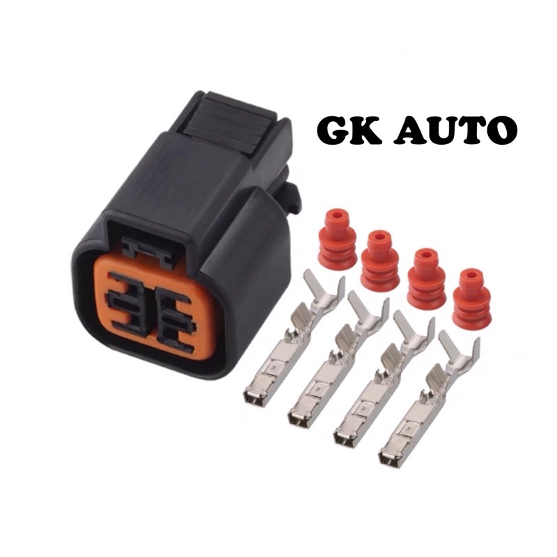4 Pin Proton Oxygen sensor female and male socket connector | Shopee ...