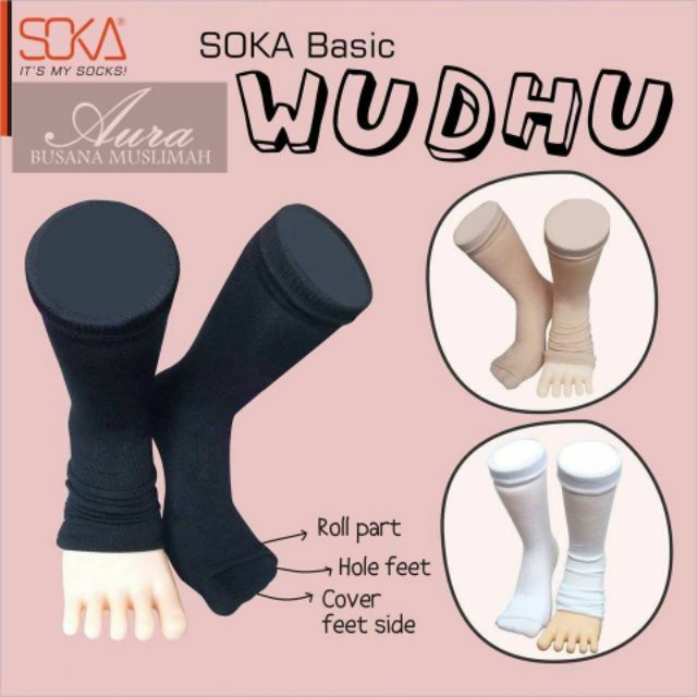 Stokin Wudhu Murah Stokin Tebal SOKA stokin ready stock stokin borong ...