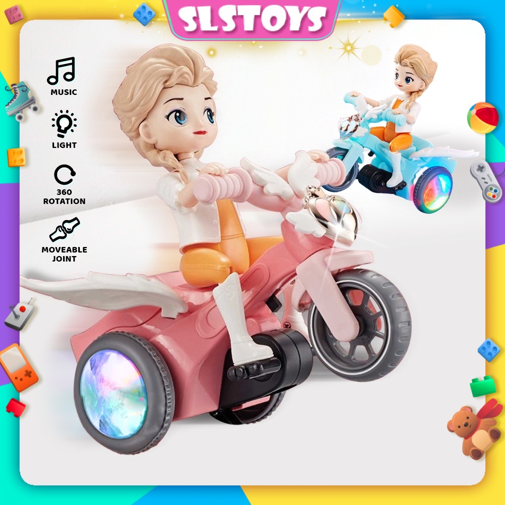 Battery Operated Light & Music Dancing Princess Moving Fun Rotation ...
