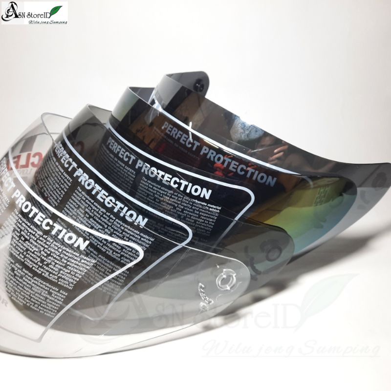 Glass Visor Helmet KYT DJ Maru KYT Venom Open Galaxy INK Centro Metro ...