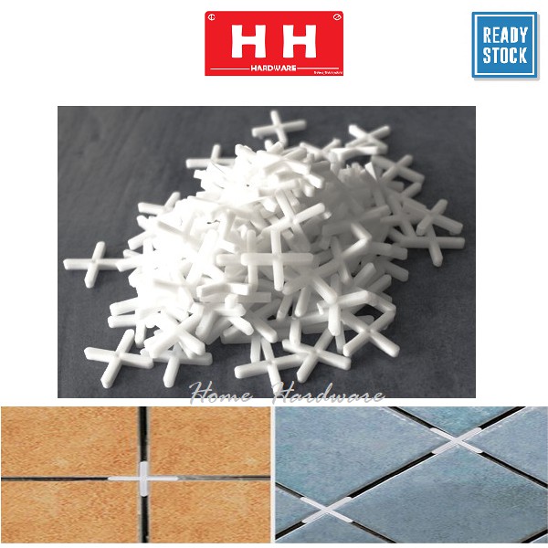 100pcs PVC Mosaic Tile Spacer ; Jubin ( 1.0MM, 1.5MM, 2.0MM, 2.5MM, 3 ...