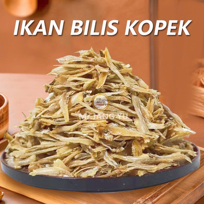 Ikan Bilis Kopek Grade A Mata Biru/Ikan Bilis Gepeng Grade A- 250g~1kg ...