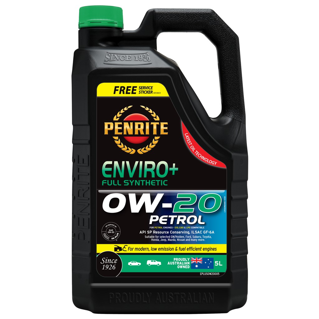 Penrite Enviro+ Full Synthetic (5L) 0W-20 | Shopee Malaysia