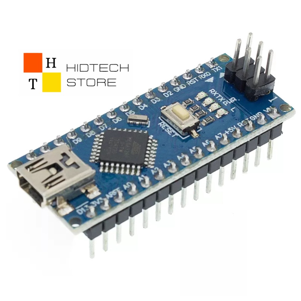 Arduino Nano V3 Ch340 Atmega328p Miniusb Module Without Solder Shopee Malaysia