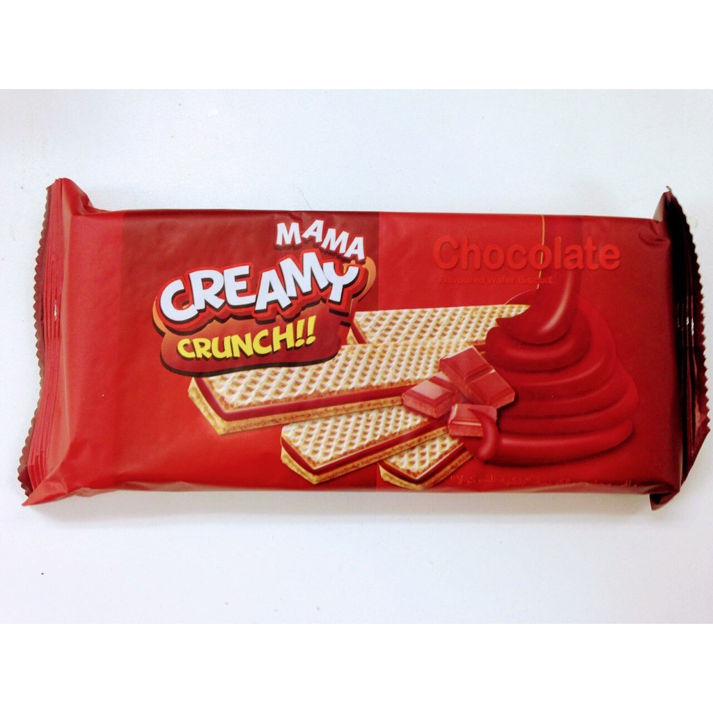 Pran Mama Creamy Crunch Chocolate/Strawberry/Orange/Milk Wafer 120 g ...