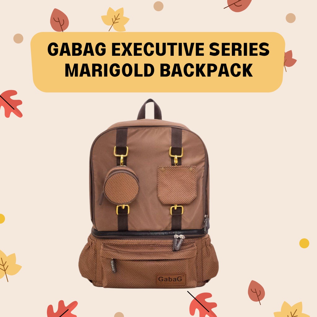(ORIGINAL) READY STOCK GABAG MARIGOLD (Backpack executive series 2IN1 ...