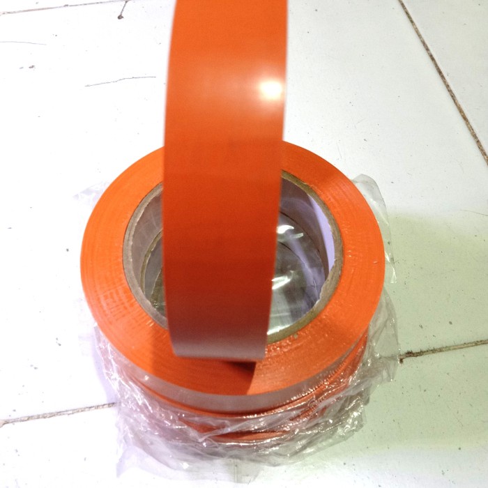 Orange Floor Duct Tape - Vinyl Masking Tape - 24mm PSJ27 Floor Duct ...