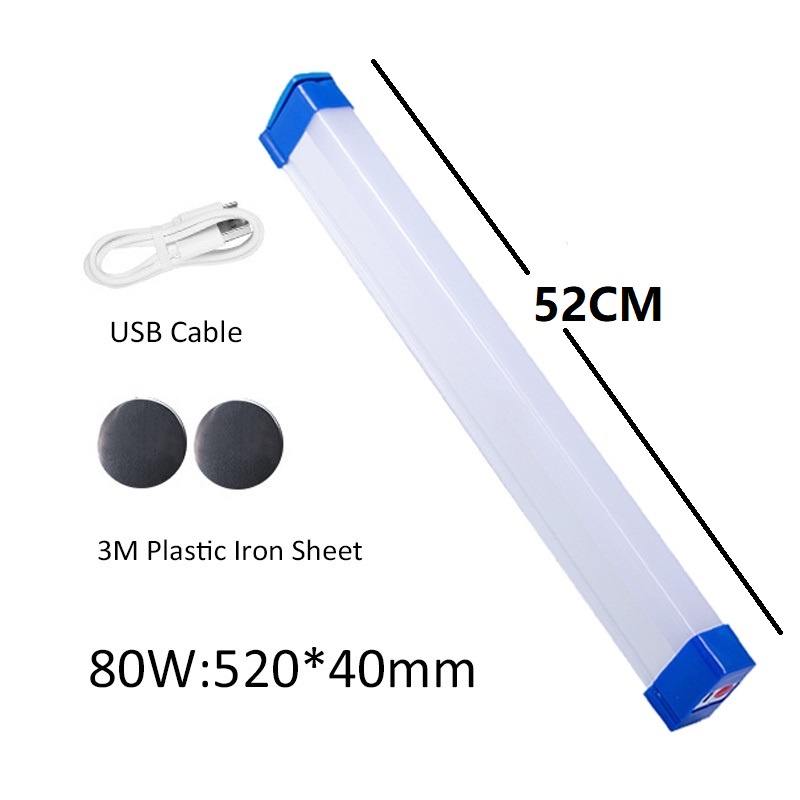 SKYBLUE 17CM-72CM LED Light Tube 30W-200W Portable USB Rechargeable Emergency Light Tube For ...