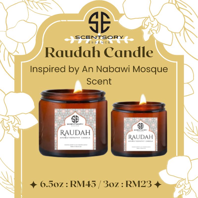 Raudah Scented Candle | Raudah Candle | Raudah Aromatherapy Candle ...