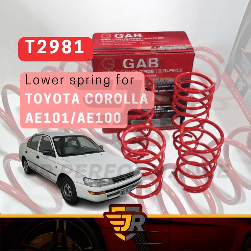 GAB SP Series Cool Sport Lowered Sport Spring Proton Honda Toyota ...