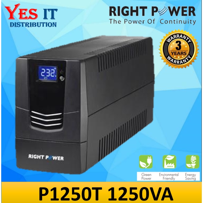 RIGHT POWER POWERTANK PRO P850T / P1250T / P1500T / P2000T 850VA 1250VA ...