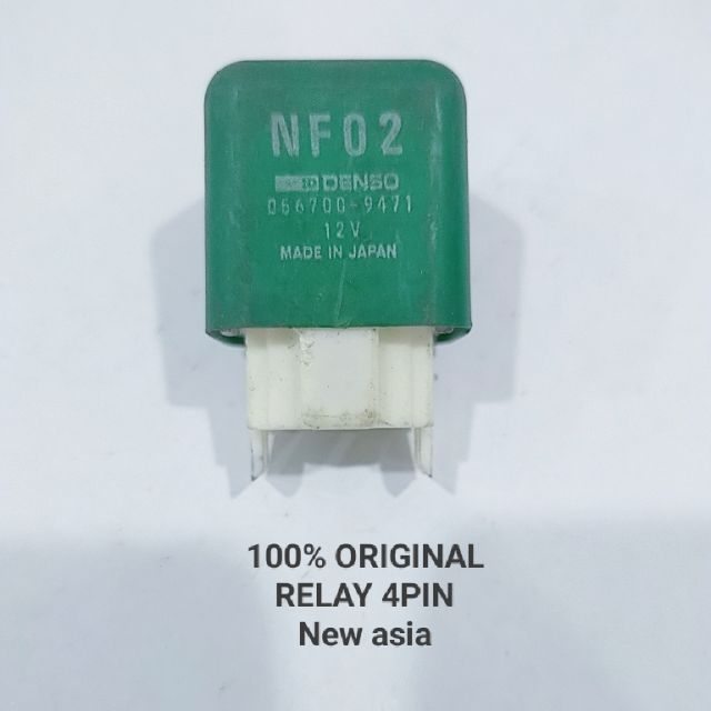 100% ORIGINAL NF02 MAIN/FUEL PUMP RELAY 4PIN Denso 056700-9471 12v ...
