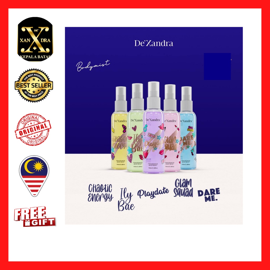 🔥 DEXANDRA BODY MIST 100 ML🔥 | EAU DE PARFUM (EDP ) | Sesuai untuk ANAK ...