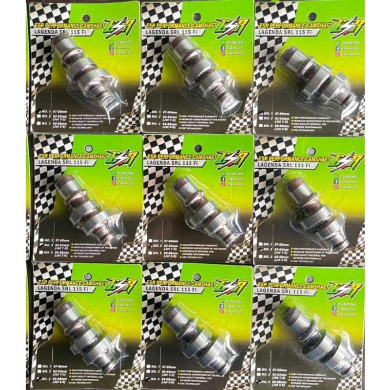 🇲🇾 ESR PERFORMANCE CAMSHAFT FOR LAGENDA 115 FI RACING | Shopee Malaysia