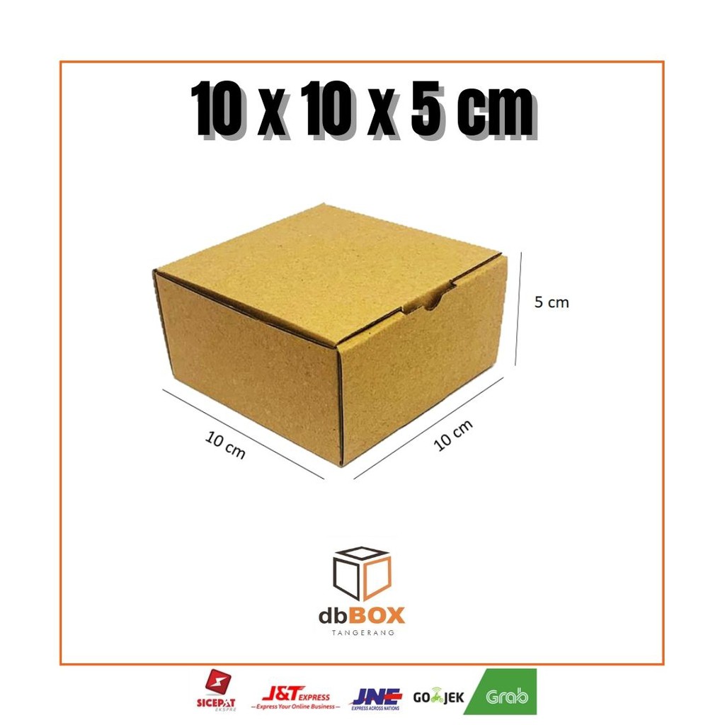 Cardboard 10x10x5 cm | Box Die Cut And Easy Usage | Tart Box ...