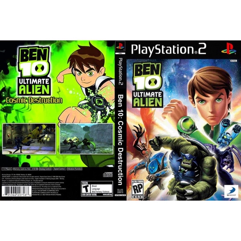 Ben 10 Ultimate Alien Cosmic Destruction (CD Games PS2) | Shopee Malaysia